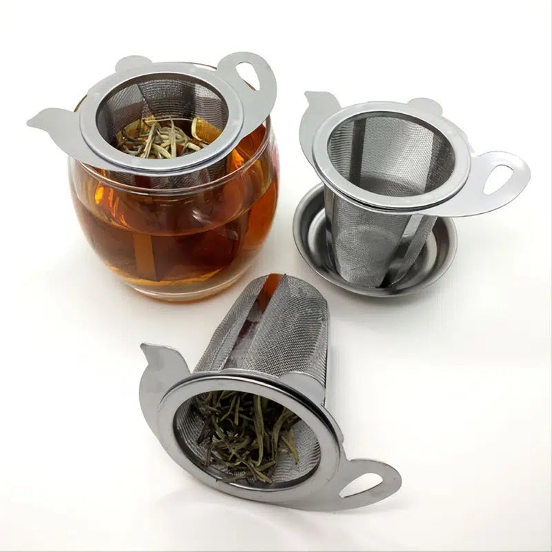Stainless Steel Tea Drain – Pfortea (for·tea)